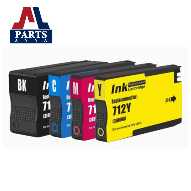712-XL-712XL-3ED71A-3ED67A-Remanufactured-Inkjet-Ink-Cartridge-for ...