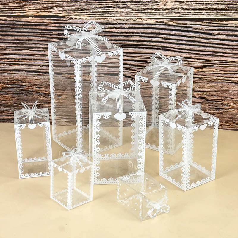 5pcs-Transparent-PVC-Gift-Box-White-Lace-Chocolate-Candy-Cake-Food ...