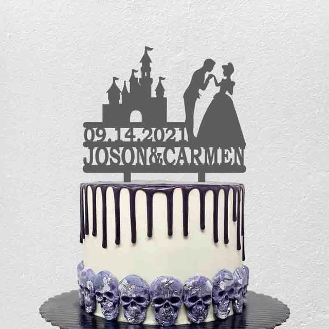 Disney Princess Wedding Cake Topper