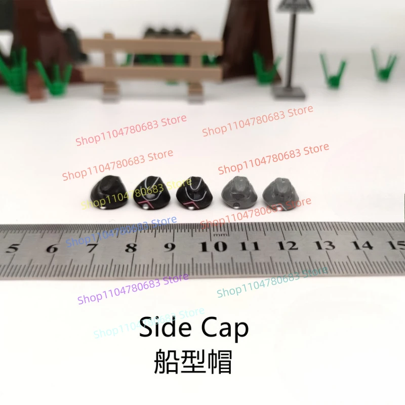 MOC Military Building Block Doll Mini Doll Hat Military Hat Toy Gift ...