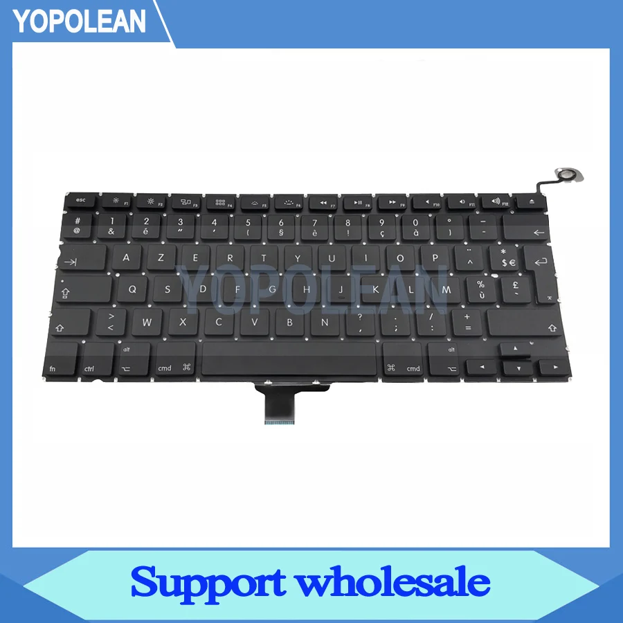 New-French-keyboard-For-Macbook-Pro-A1278-Keyboard-2009-2010-2011-2012 ...