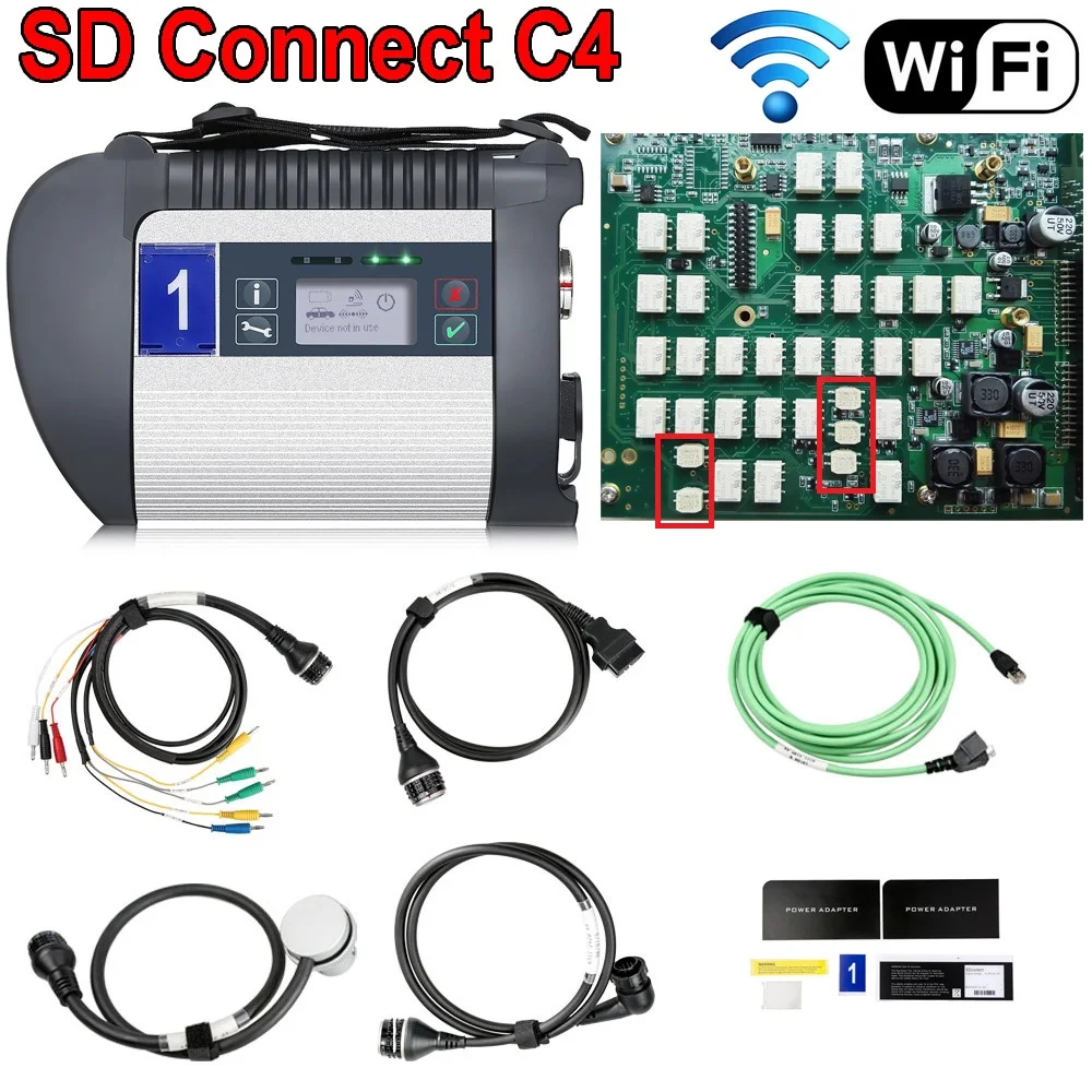 A+++ Full Chip Mb Star C4 Sd Connect Compact C4 Car Truck Software 2022 ...