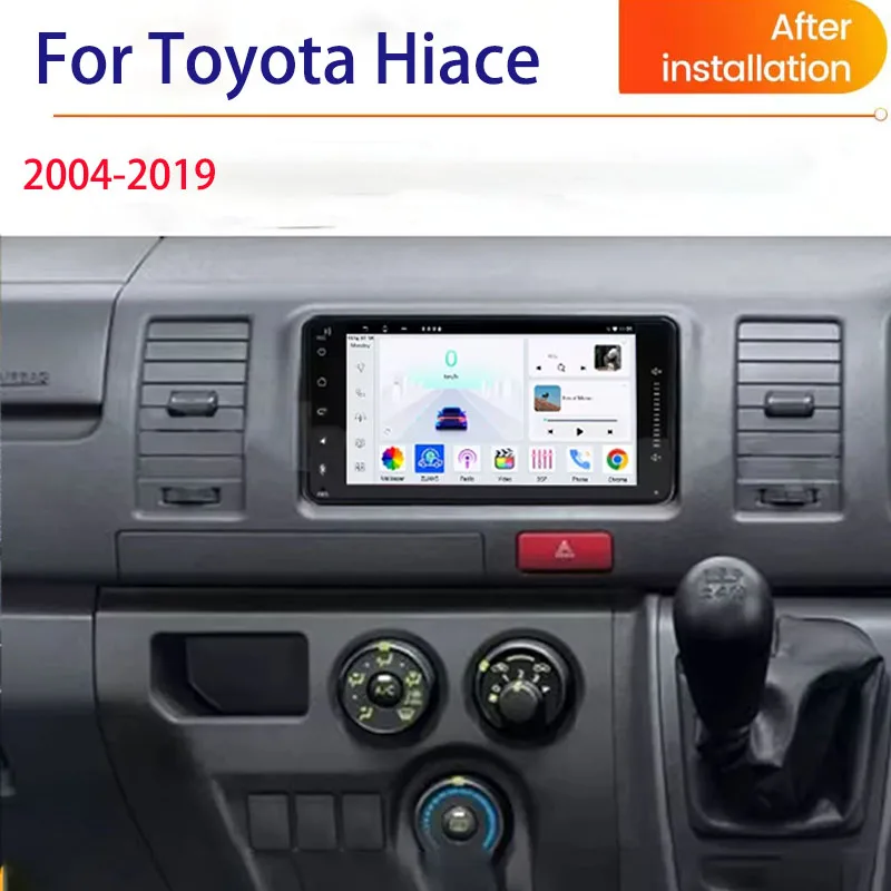 7 inch Car Stereo Radio For Toyota Hiace 2004-2019 Apple Carplay ...