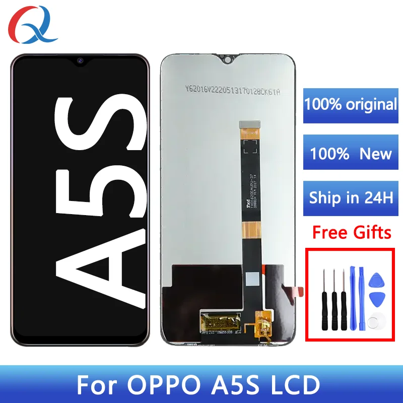 Original-pantalla-Oppo-a5s-lcd-Digitizer-Assembly-oppo-a5s-a7-a12 ...