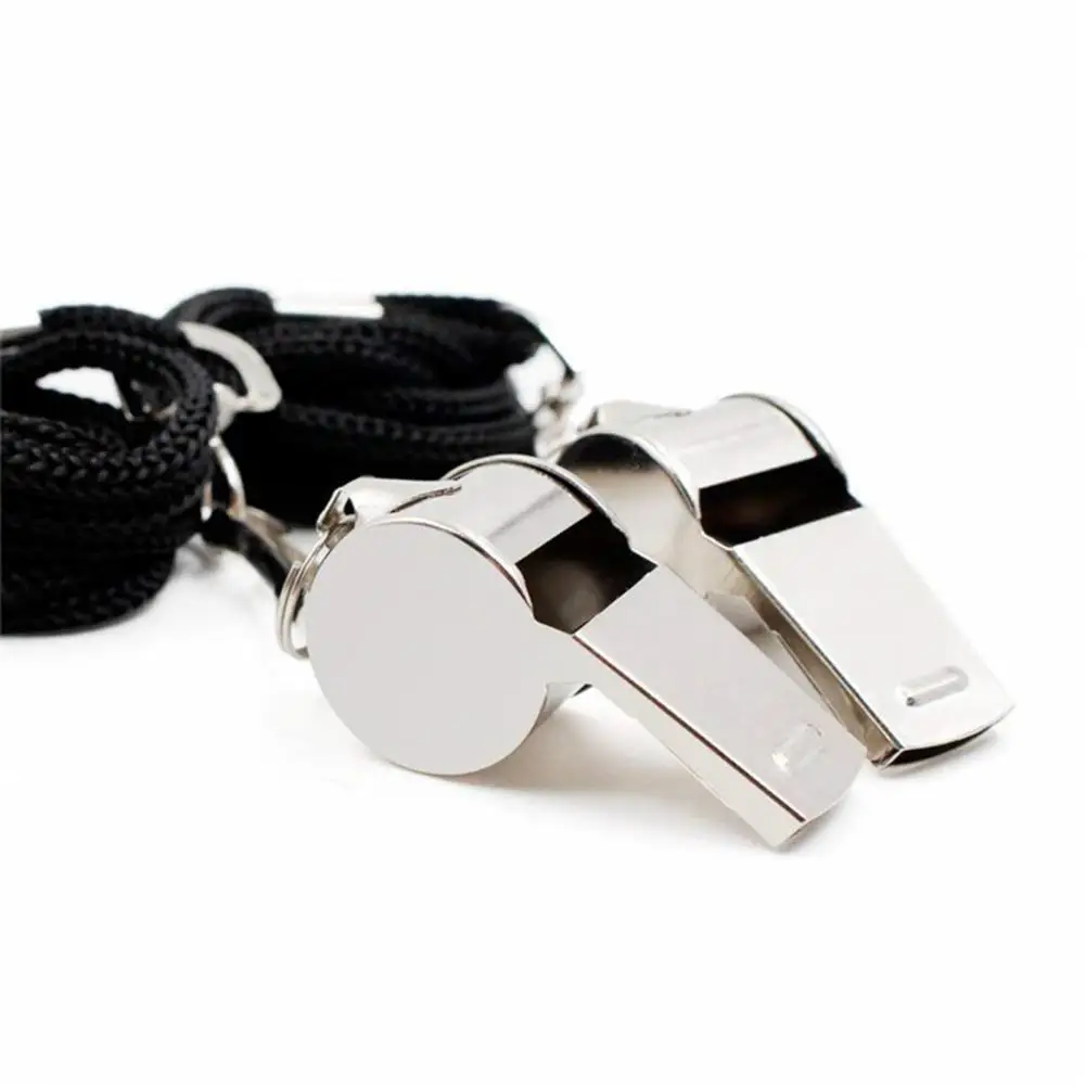 Silbato-de-Metal-con-cord-n-silbato-de-acero-inoxidable-para-rbitro ...