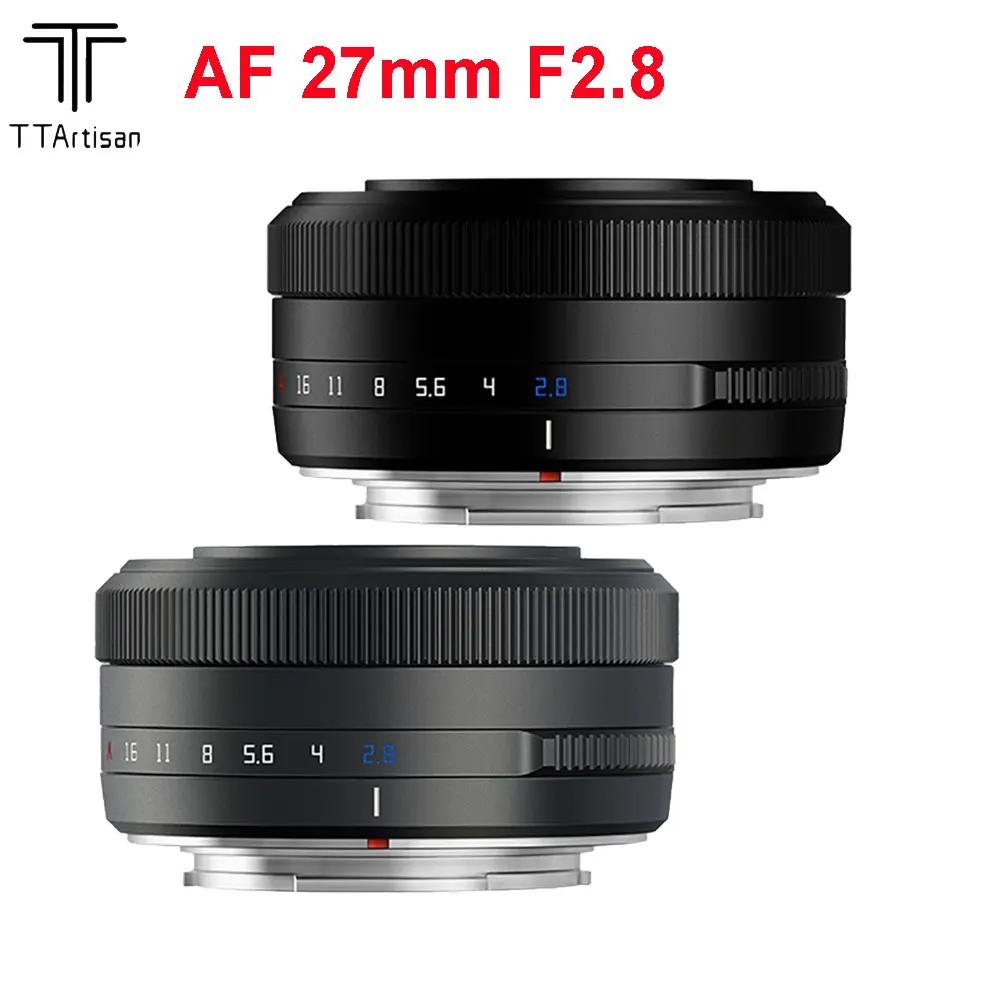 TTArtisan 27mm F2.8 APS C Auto Focus Lens for Fuji X Mount XF Camera XE4 XT30 XA5 XS10 X100V XT4 ...