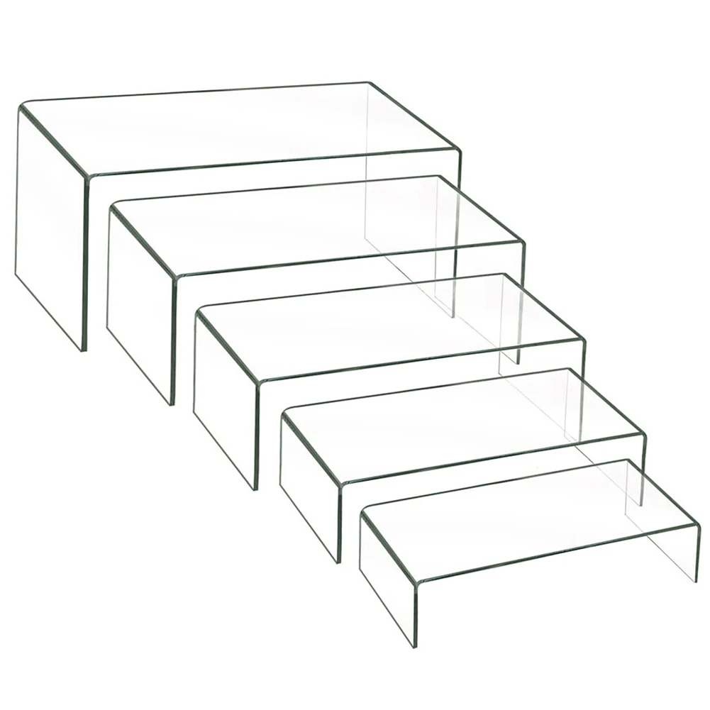 5pcs-Clear-Acrylic-Retail-Display-Stands-Plinth-18cm-26cm-Thickness-4mm ...
