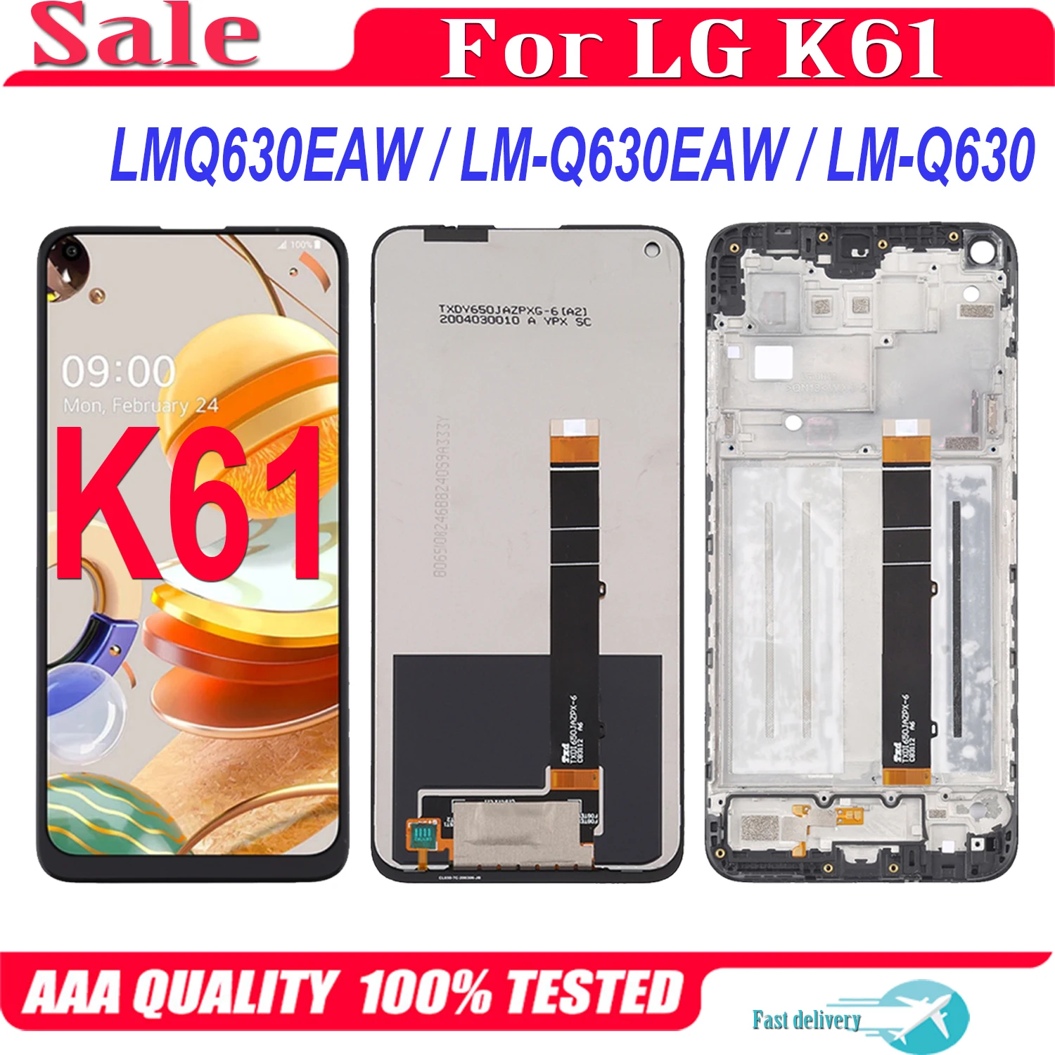 Replacement Digitizer Assembly | Lg K61 Screen Replacement | Display Lg ...
