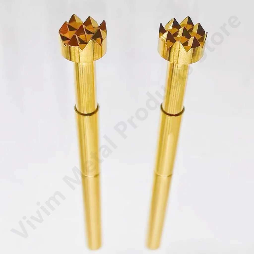 Spring Test Probes, 100Pcs P156-D High Accuracy Round Pogo