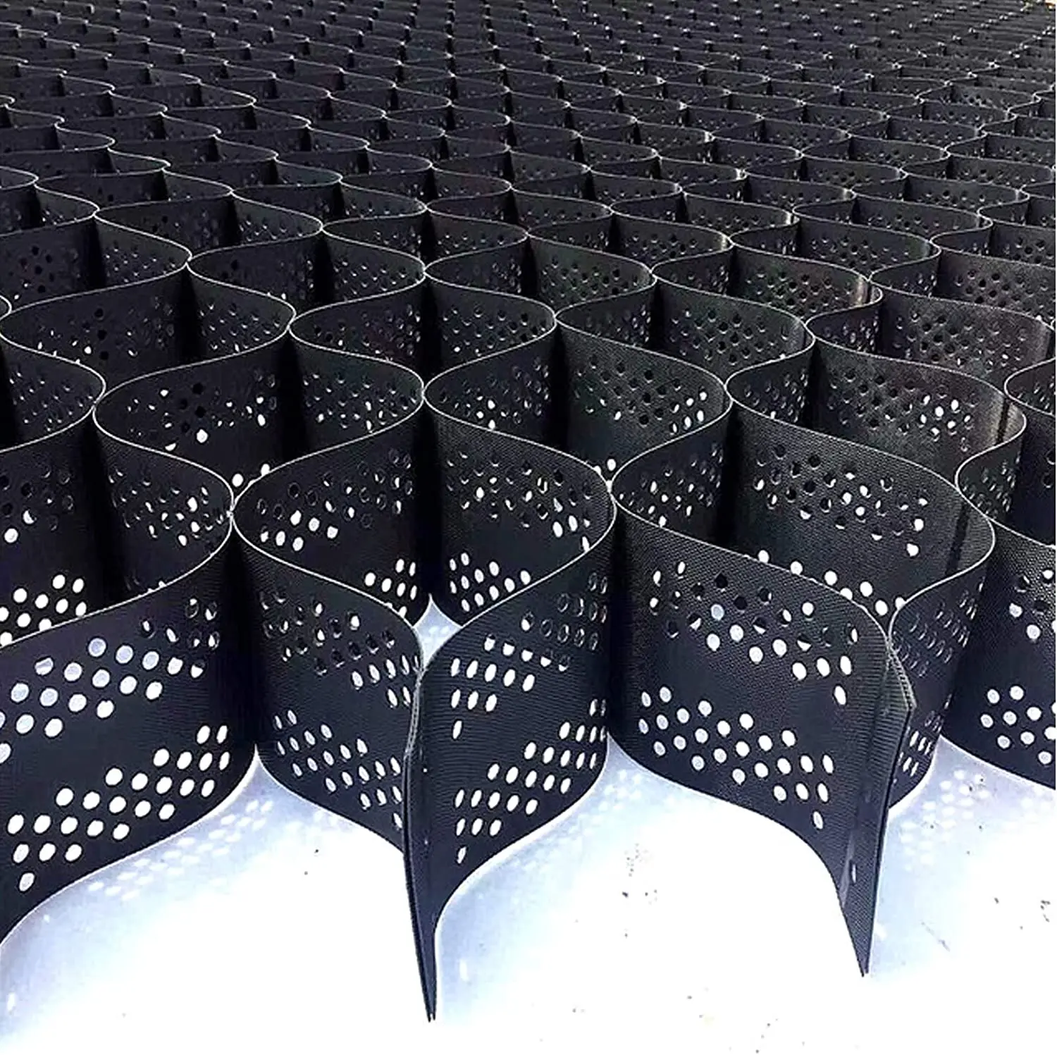 HDPE Honeycomb Geocell Permeable Pavers 2" Thick Ground Paver Geocell ...
