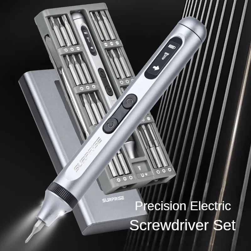 Electric-screwdriver-50-in-1-silent-durable-rechargeable-high-torque ...