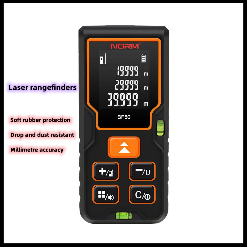 Handheld laser rangefinder high precision electronic ruler infrared ...