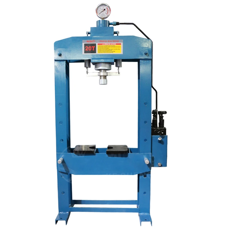 20T Manual Hydraulic press, Bearing press, Frame type gantry forging ...
