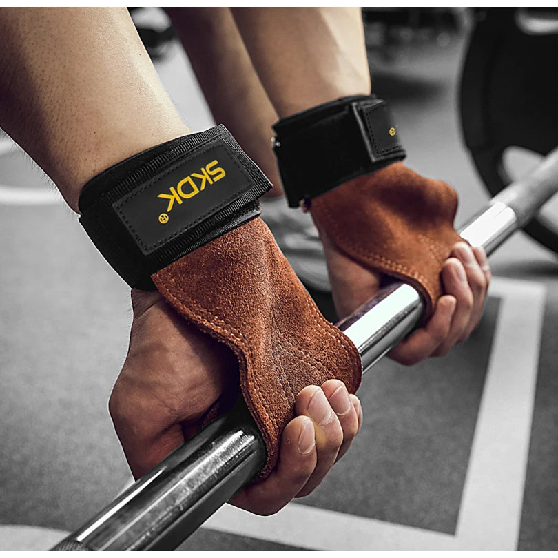 Cowhide Gym Grip Pads – The Winning Arena