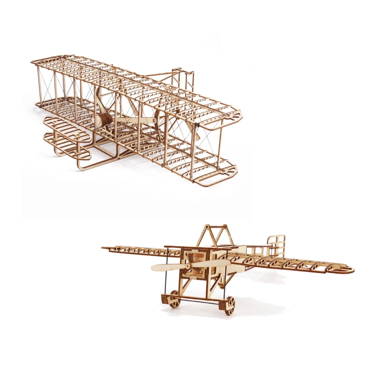 3d-Aircraft-Wooden-Puzzles-Kits-Assemble-Constructor-Building-Blocks ...
