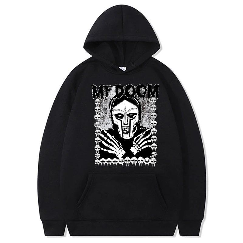 MF DOOM Hoodie Men Fashion Coat Doom Hip Hop Loose Hoody Child ...