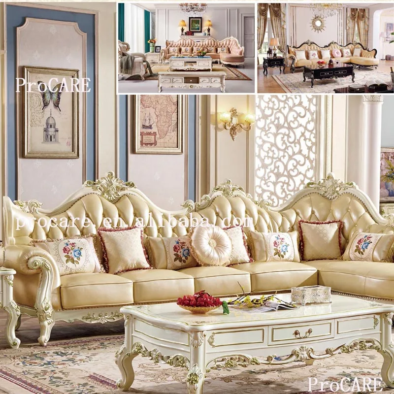 ProCARE-luxury-classic-antique-European-style-living-room-furniture-L ...