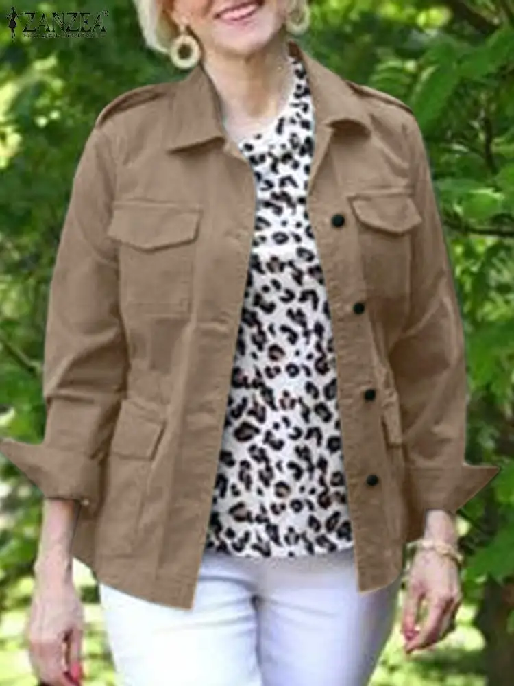 ZANZEA-Vintage-OL-Jackets-Autumn-Women-Coats-Fashion-Long-Sleeve-Lapel ...