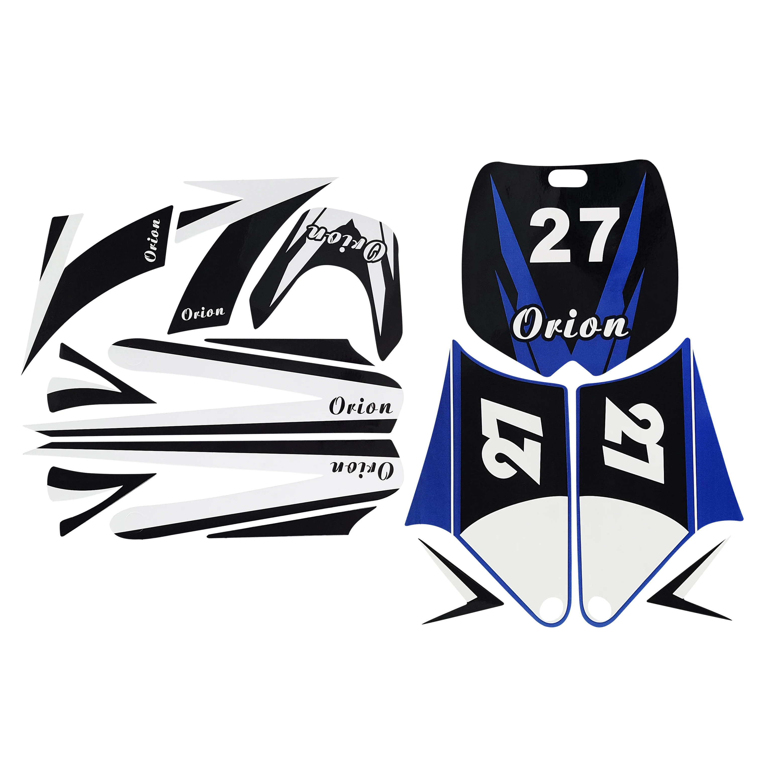 Motorcycle Graphic Stickers | Motorcycle Stickers Set | Plastic ...