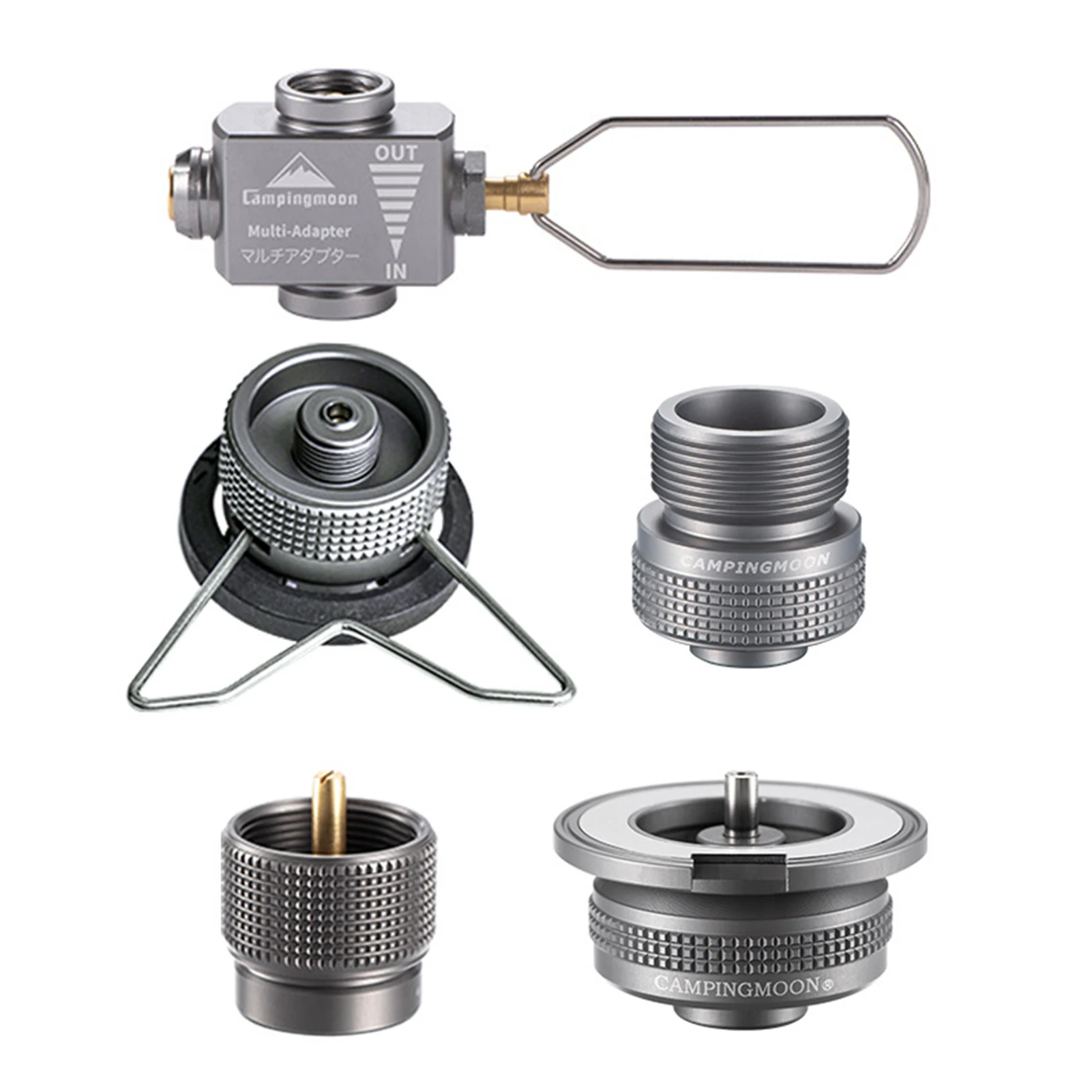 CAMPINGMOON-Gas-Saver-Plus-with-Gas-Adapters-Camping-Stove-Cookware-Gas ...