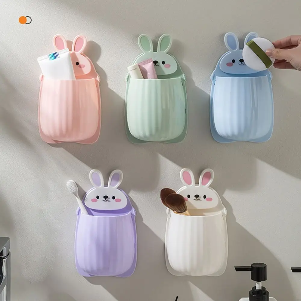 Cute-Rabbit-Toothbrush-Holder-Storage-Rack-Bathroom-Accessories-Makeup ...