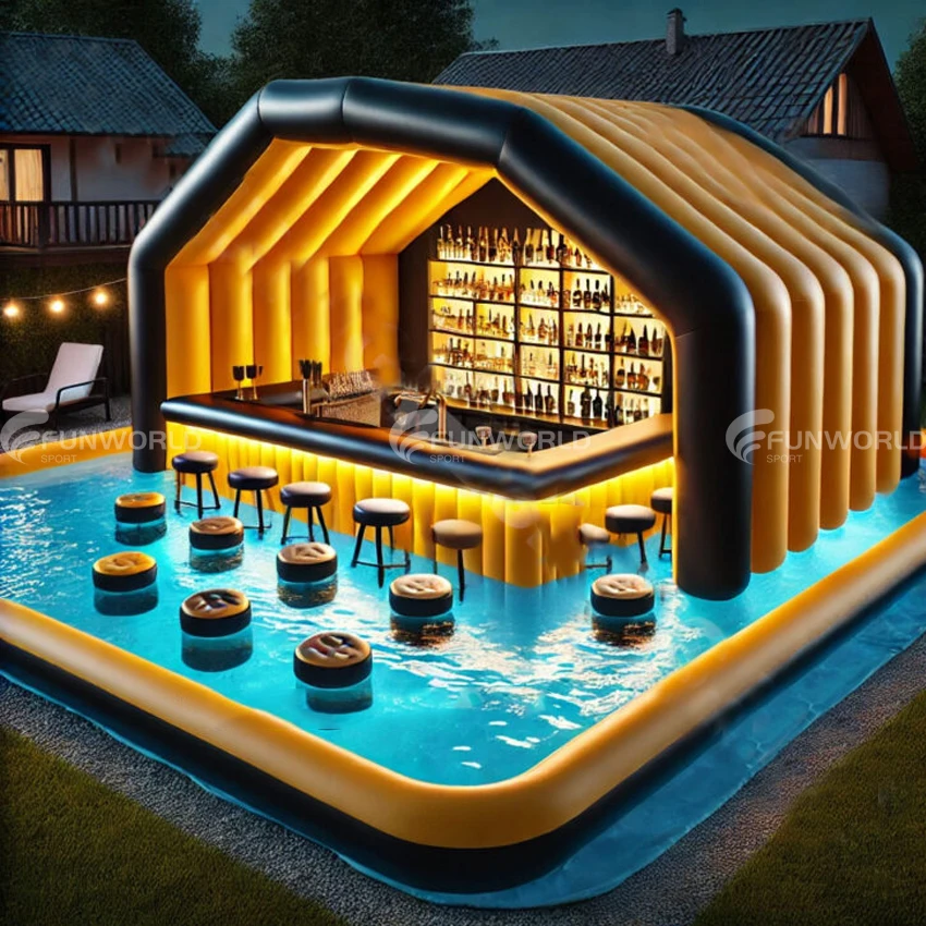 Inflatable Pool Bar Inflatable Swimming Pool Models with Inflatable ...