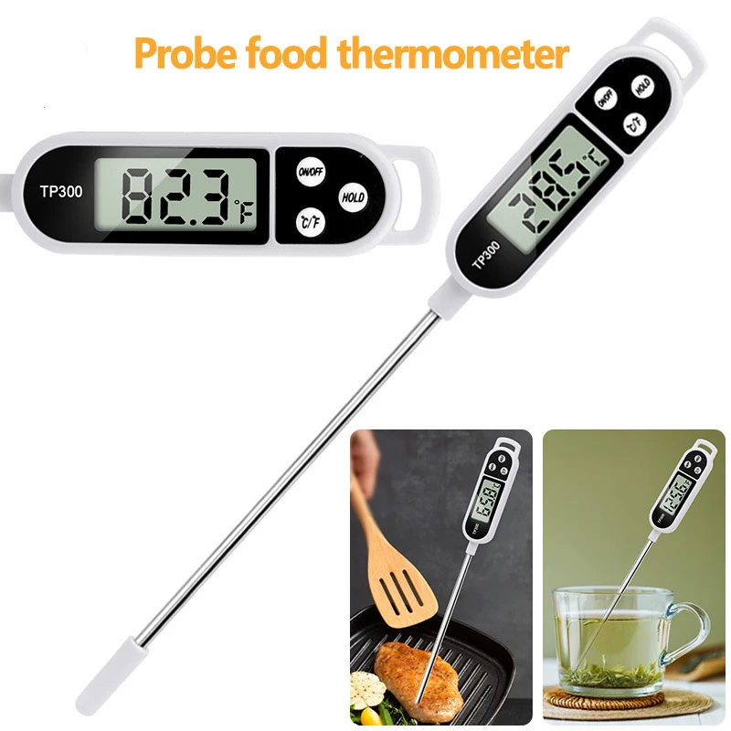 Food Thermometer TP300 Digital Kitchen Thermometer For Meat Cooking ...