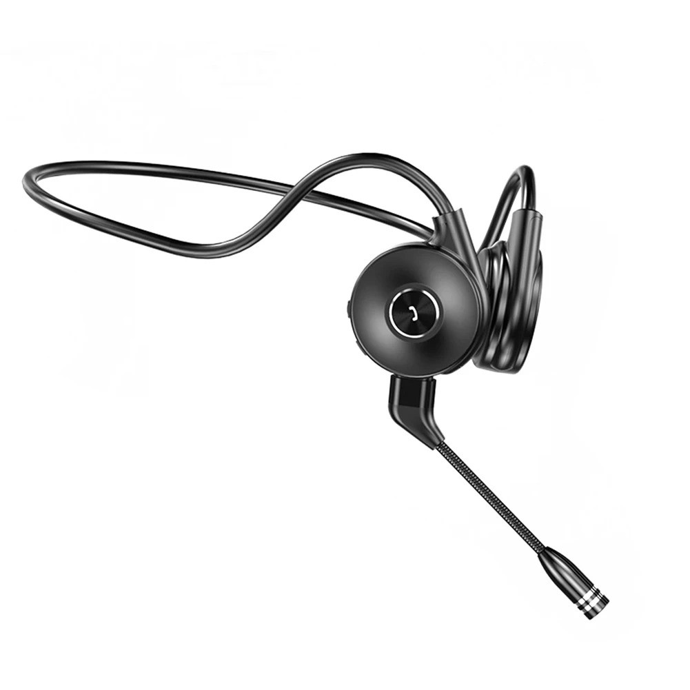 Wireless Bone Conduction Gaming Headphones Bluetooth compatible ...