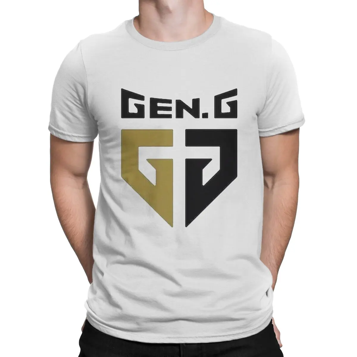 Gen-G-camisetas-de-Gaming-GEN-para-hombre-camisa-de-manga-corta-con ...