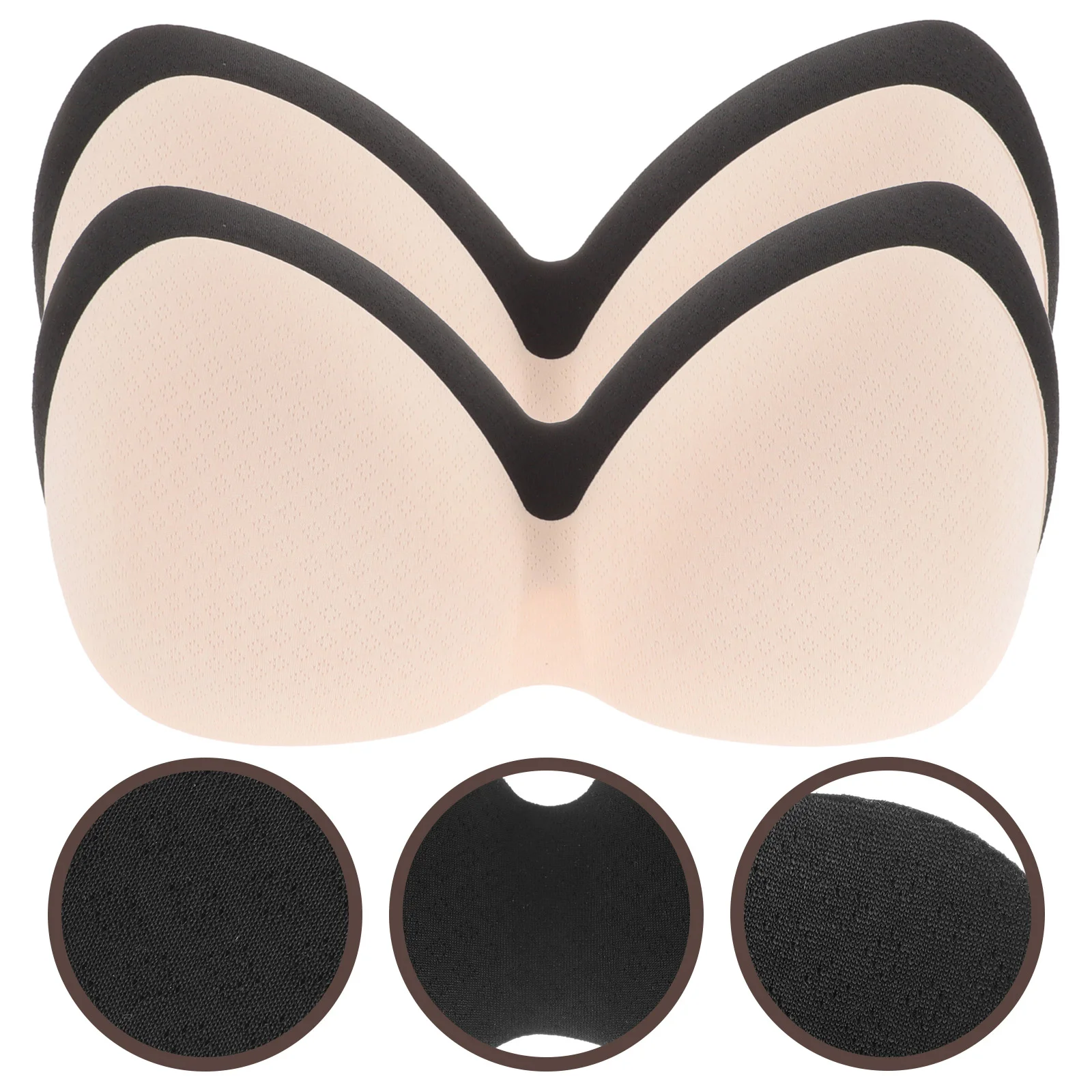 4Pcs-One-Piece-Bra-Pads-Inserts-Pushup-Bra-Pads-Sports-Bra-Removable ...