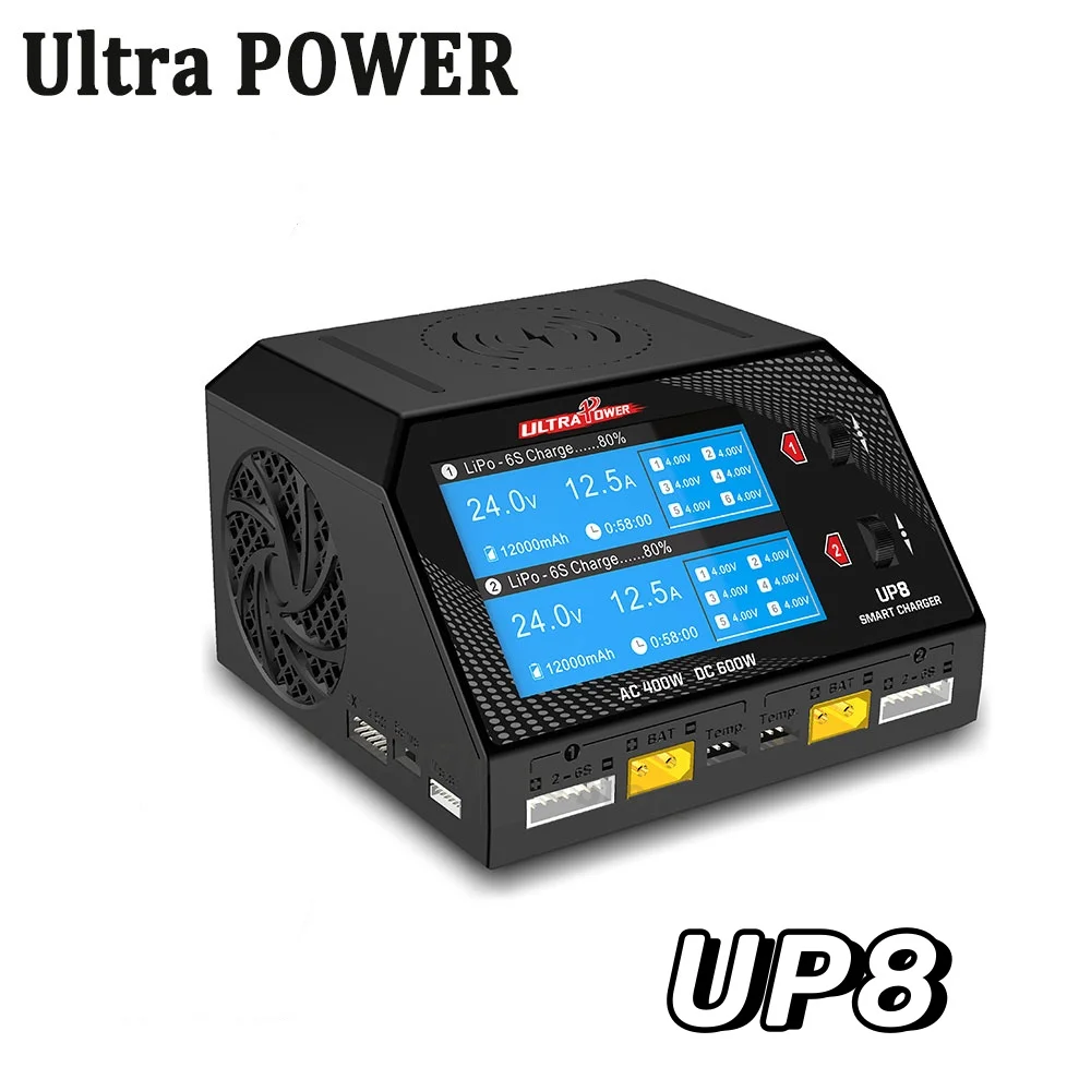 Ultra-POWER-UP8-Battery-Charger-Dual-Channel-2x16A-AC-400W-DC-600W-LiPo ...