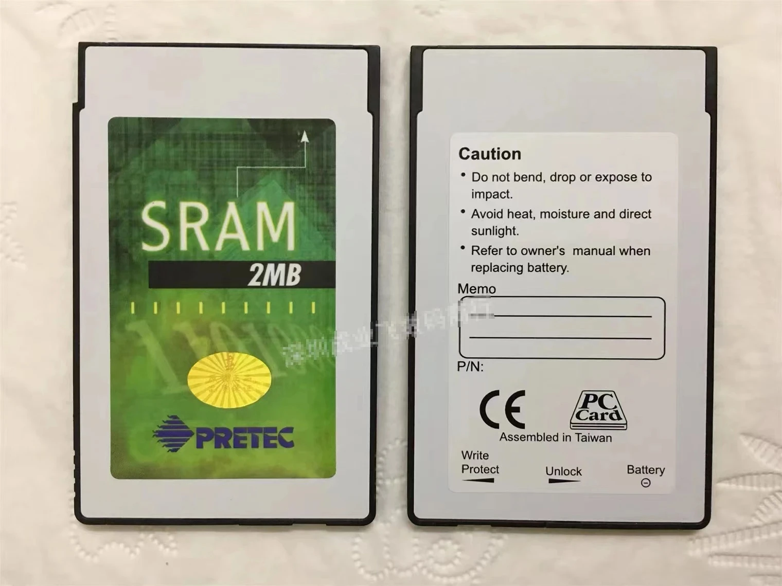 정품 ATA 플래시 메모리 카드, SRAM 2M PC 카드, PCMCIA 2MB 산업 장비 스토리지 ATA PC 카드 ...