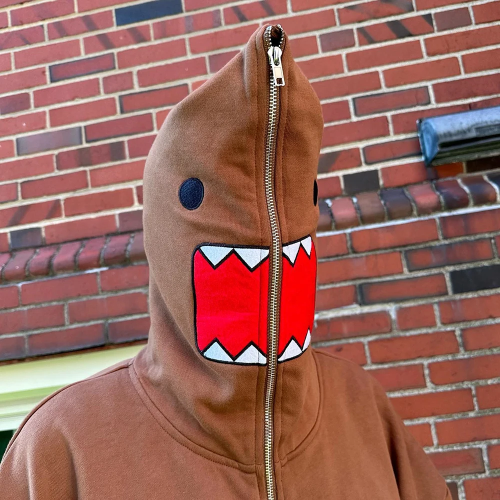 Long-Sleeved-Pullover-Hoodie-Hooded-Sweatshirt-Domo-kun-Anime ...