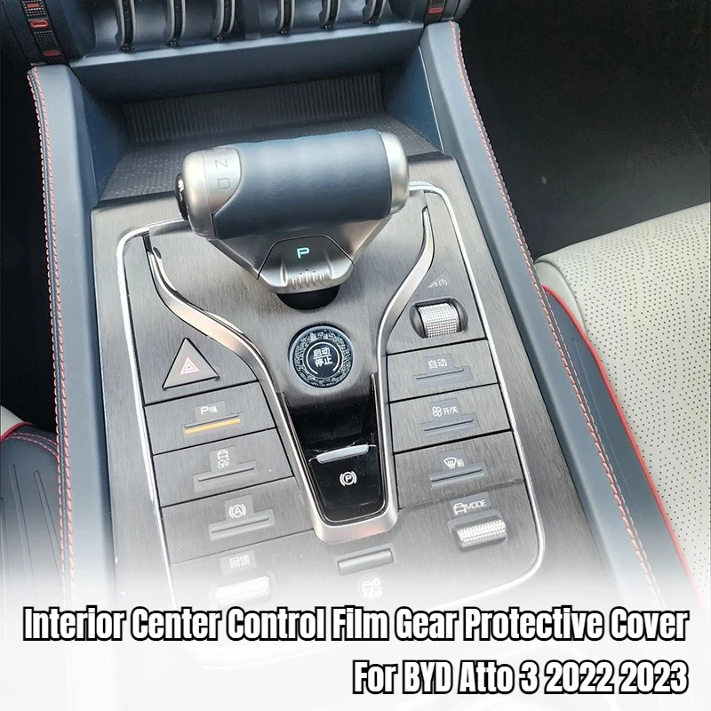 For-BYD-Atto-3-Interior-Center-Control-Film-Gear-Protective-Cover ...