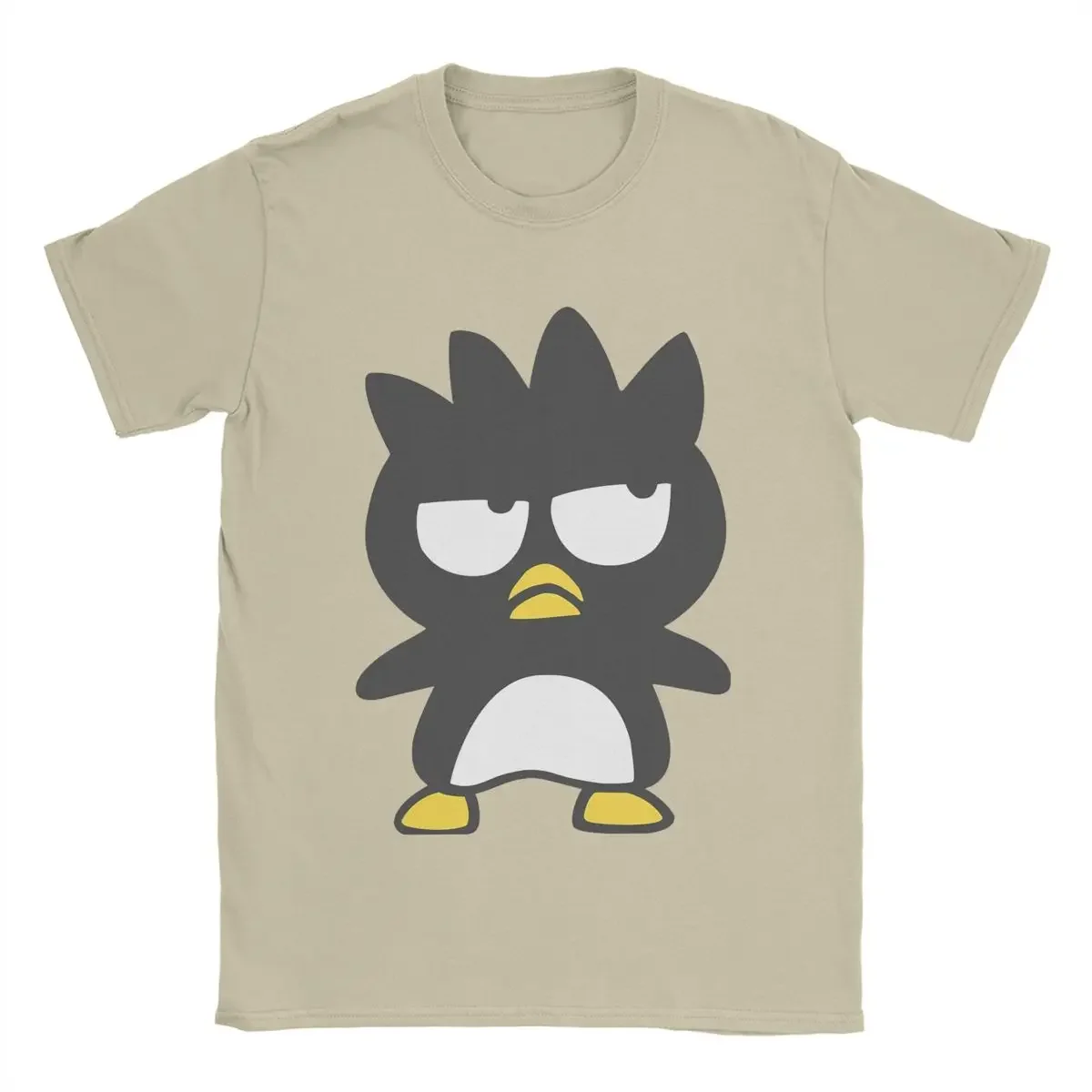 Men-T-Shirt-Badtz-Cartoon-Maru-Penguin-Novelty-Cotton-Tee-Shirt-Short ...