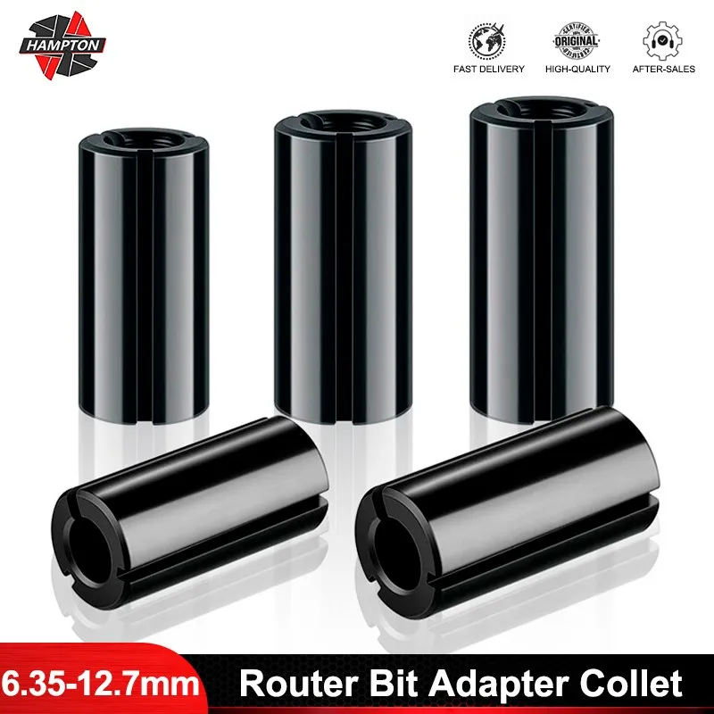 Hampton-1pc-CNC-Router-Bit-High-Precision-Adapter-Collet-Milling-Cutter ...