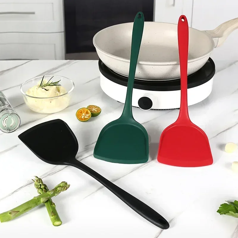 All-in-one silicone spatula Kitchen items Heat resistant non-stick ...