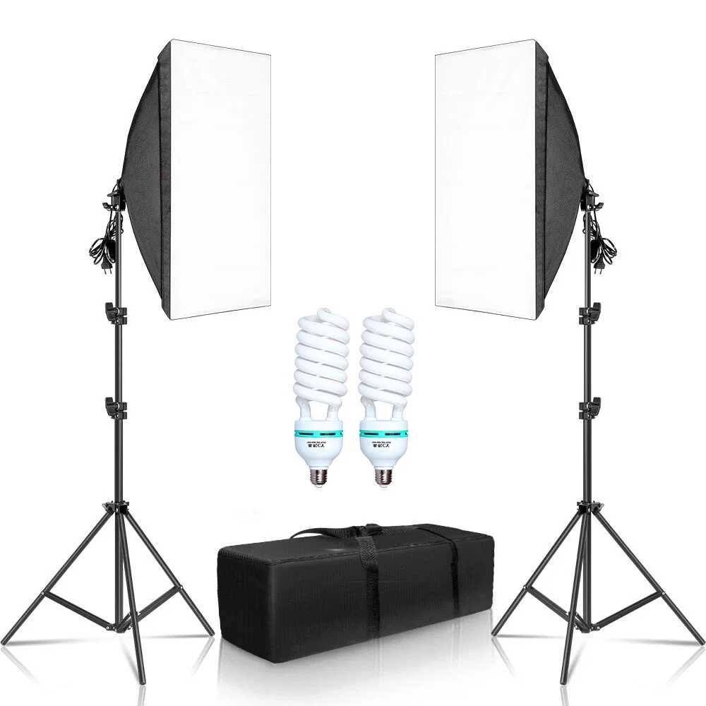 Photography-50x70CM-Softbox-Lighting-Kits-Professional-Light-System ...