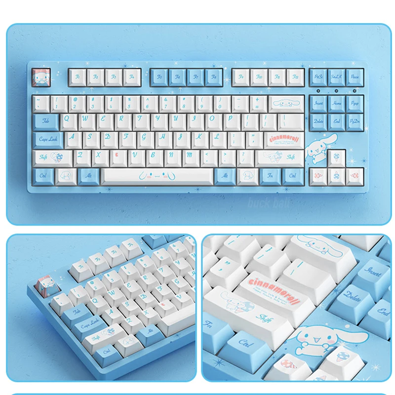 MONSGEEK-3087-3108-Mechanical-Keyboard-Usb-Wired-Keyboard-Keycaps-Pbt ...