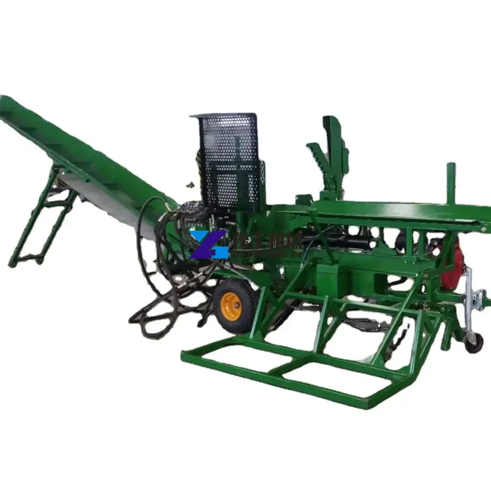 New Model Fire Wood Splitter Log Processor All In One Compact for Farm ...