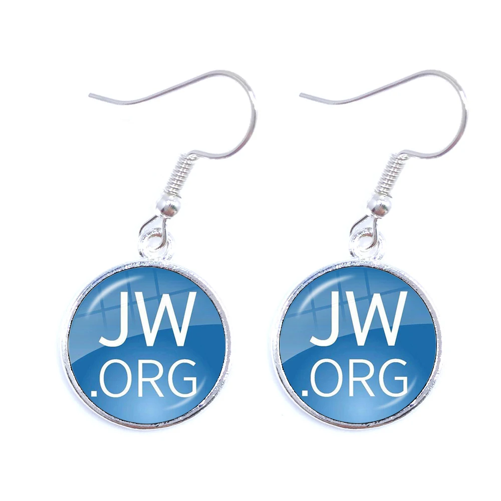 Glass Cabochon Earrings Jewelry | Glass Drop Earrings | Jw.org | Dangle ...