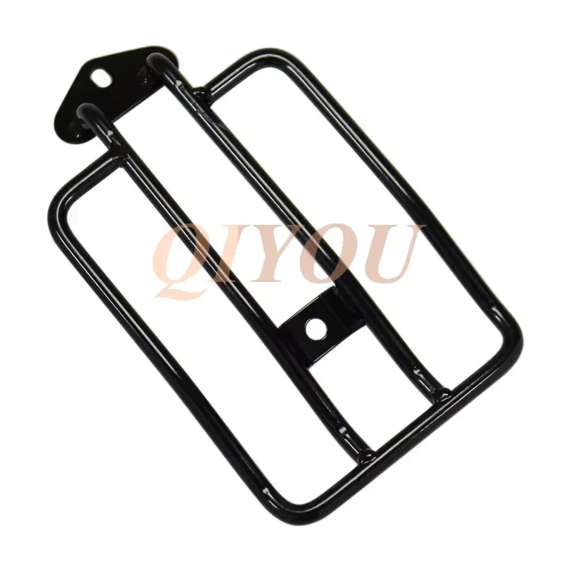 Motorcycle-Luggage-Rack-Support-Shelf-Fits-Rear-Solo-Seat-175mm-Black ...