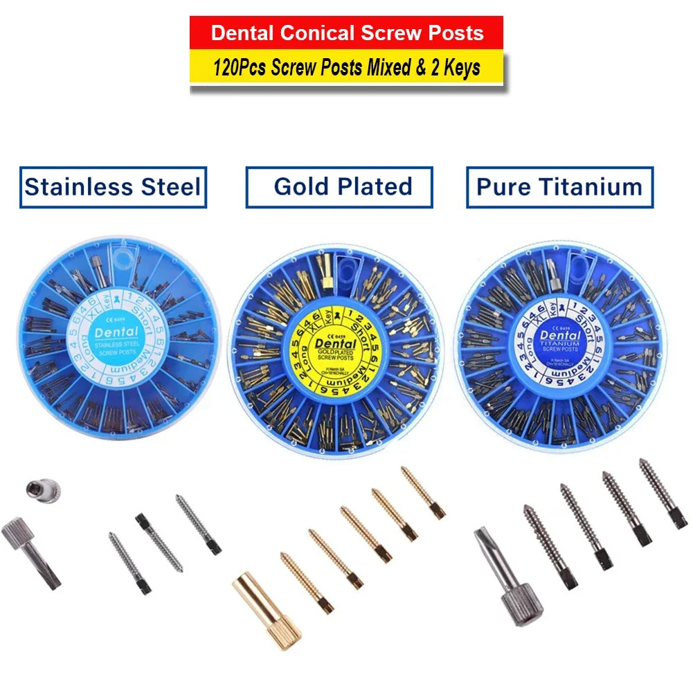 Dental Screw Post Titanium Root Canal Treatment Implement: My Real ...