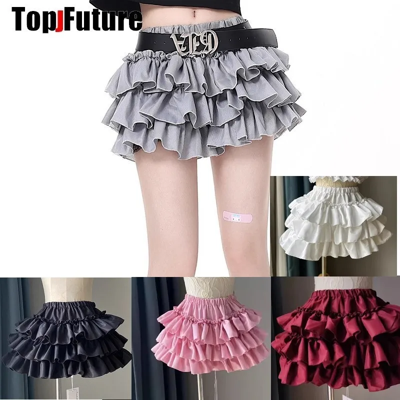 3-Layers-Inner-Shorts-Women-Spice-Girl-Gothic-tutu-Punk-Grunge-Rock ...