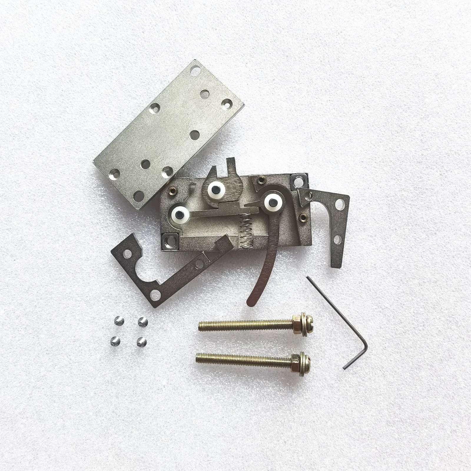 Bow-DIY-Accessories-Carbon-Steel-Nickel-plated-Trigger-80-Lbs-Linkage ...