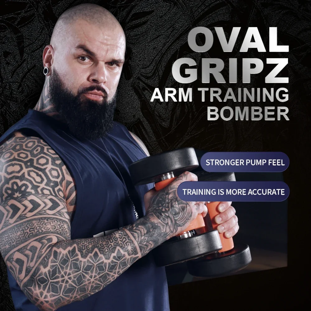 INNSTAR-Oval-Gripz-Weight-Lifting-Barbell-Grips-Home-Gym-Accessories ...