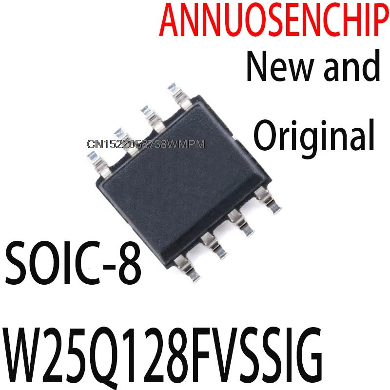 Free Shipping 10pcs/lot New And Original 25q128fvsig 25q128fvsg 25q128 Spi Flash Soic-8 ...