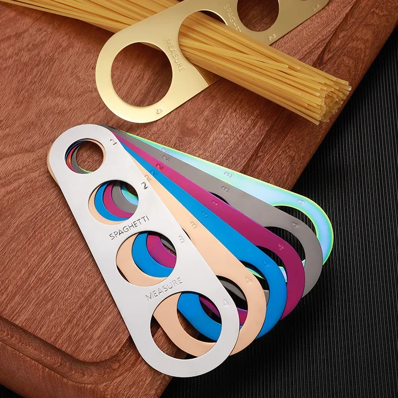 Pasta-Tool-for-Household-Spaghetti-Measuring-Ruler-Four-hole-Pure-Color ...