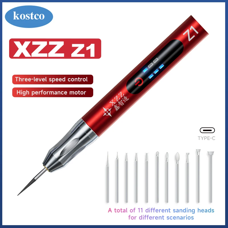 XZZ-Z1-Electric-Polishing-Pen-USB-Rechargeable-Speed-Rotary-Grinder-Phone-Motherboard-Face ...