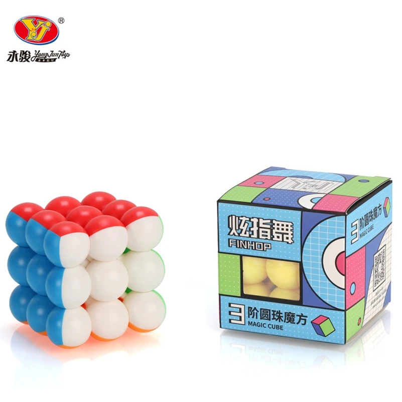 Fast Delivery Yj Magic Balls Cube 3x3x3 Magic Cube Smooth Cubo Magico ...